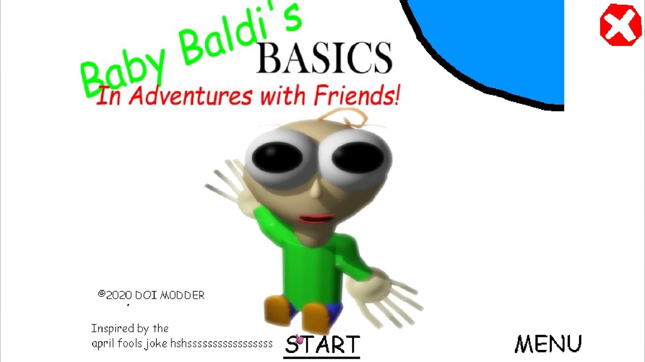 Baby Baldi [Baldi's Basics Mod] - YouTube
