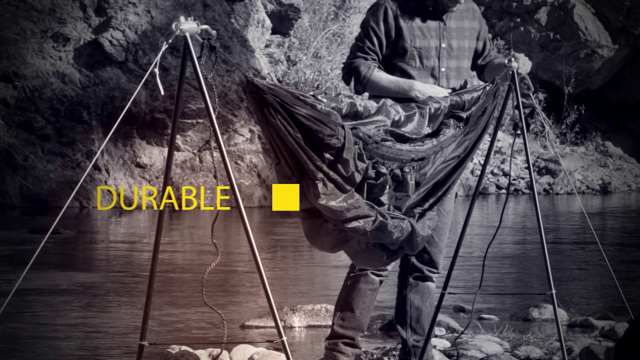 Introducing The YOBO Portable Hammock Stand - YouTube