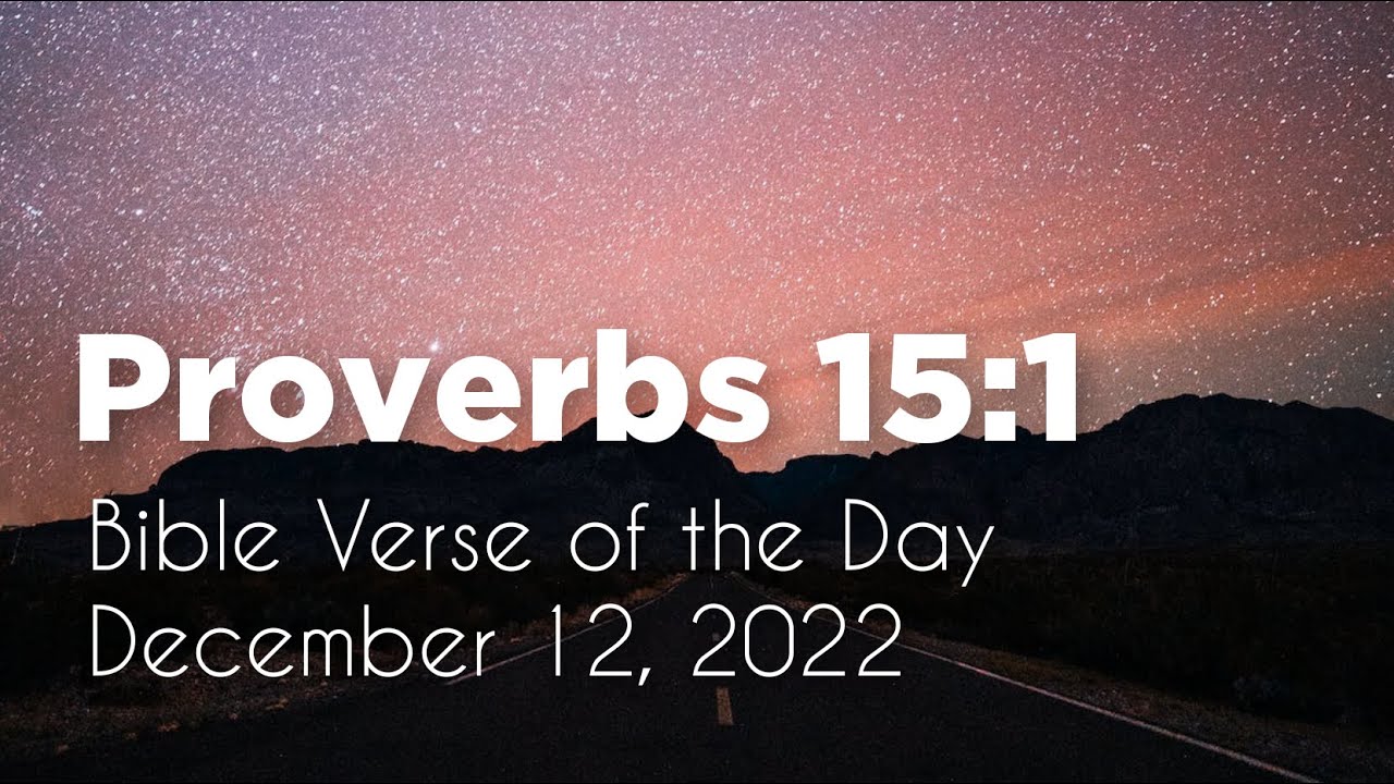 BIBLE VERSE OF THE DAY - December 12, 2022 | night prayer | Your Daily ...