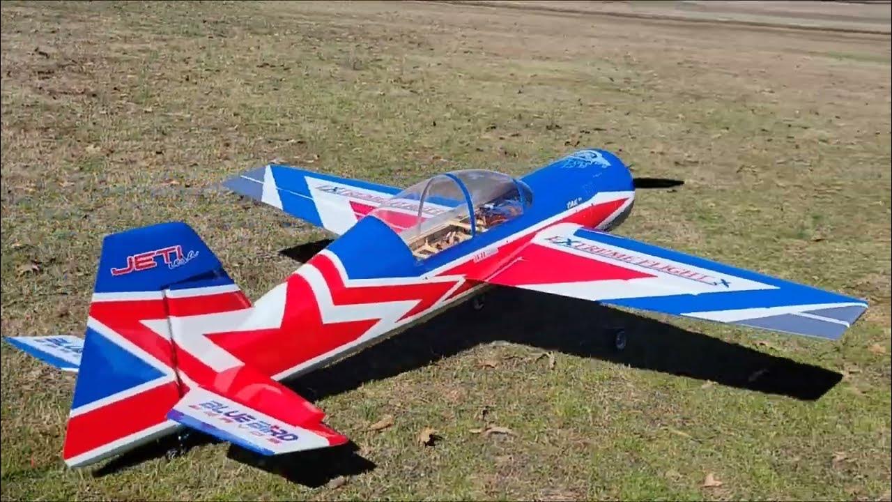 Extreme Flight - YAK 54 110" maiden flight - YouTube