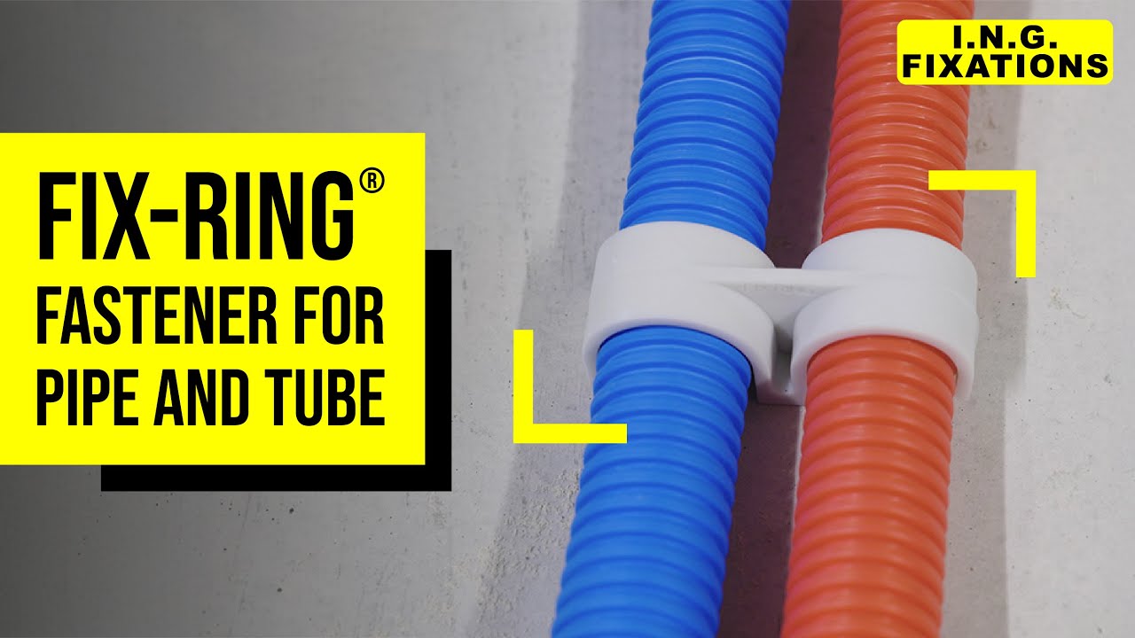[EN] FIX-RING® - Fastener for pipe and tube - YouTube