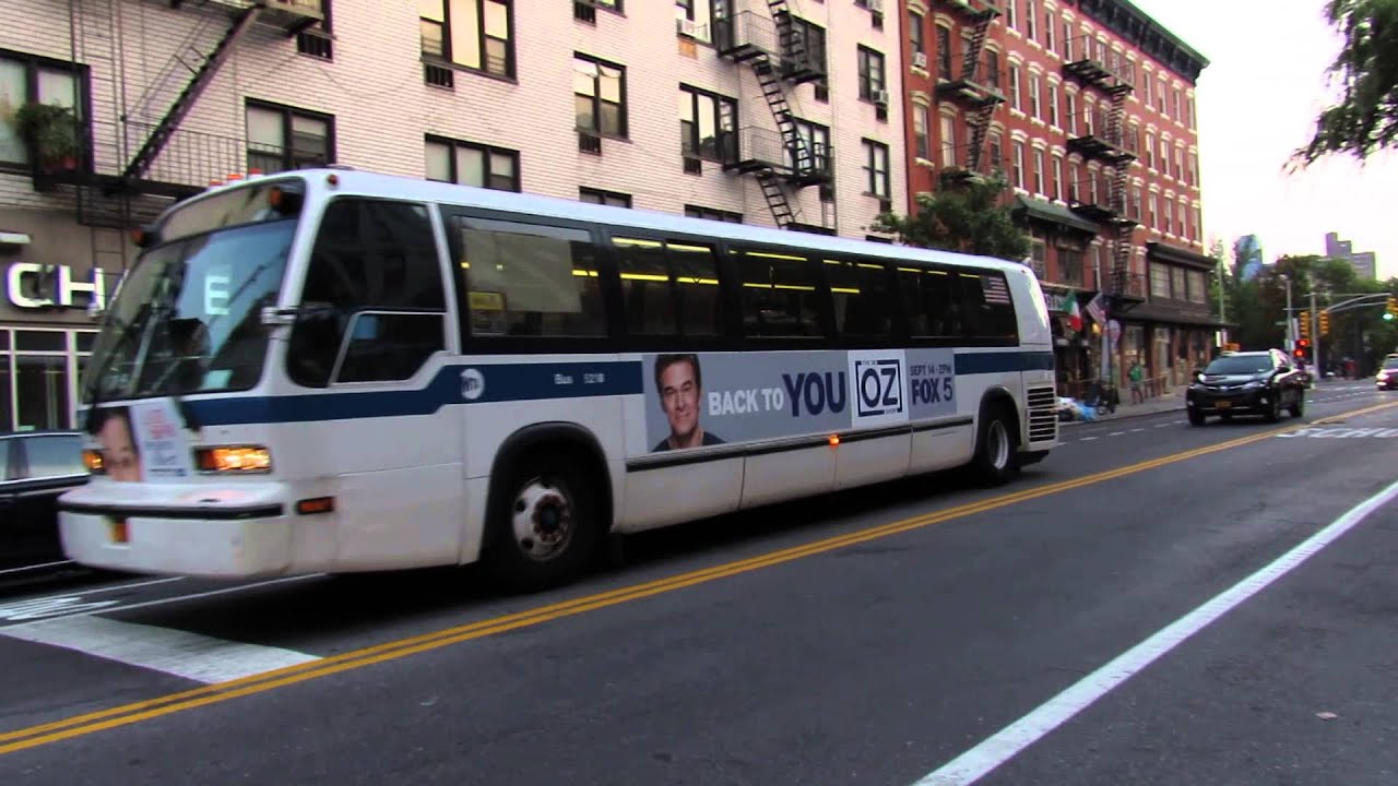 MTA MaBSTOA Bus: Nova RTS #5218 on the M14A - YouTube