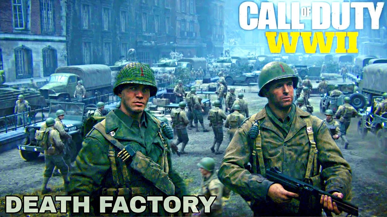 Death Factory / Call Of Duty: WWll Walkthrough | 4k Graphic 60Fps | Pc ...