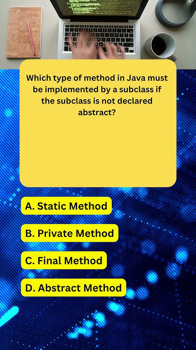 Object-Oriented Interview Questions for Skill Boost - Abstract Method - YouTube