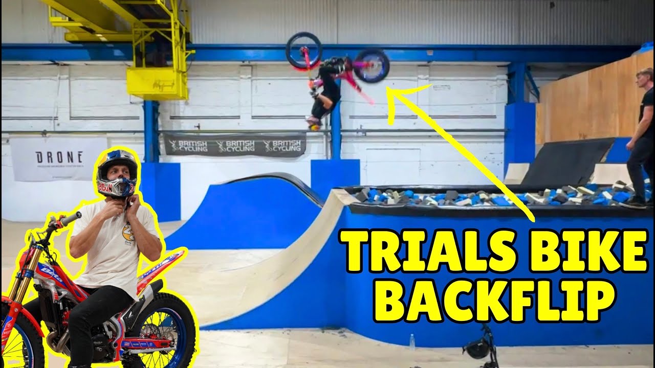 I BACKFLIPPED MY TRIALS BIKE - JONNY WALKER, MATT JONES, BAZ KEEP, TOM ...