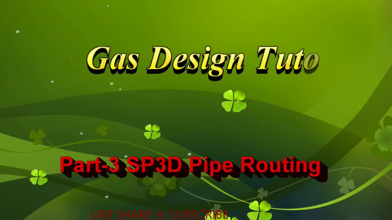 Pipe Routing In SP3D Traning Tutorial Part- 3 | Pipe routing | 2014 | hindi - YouTube