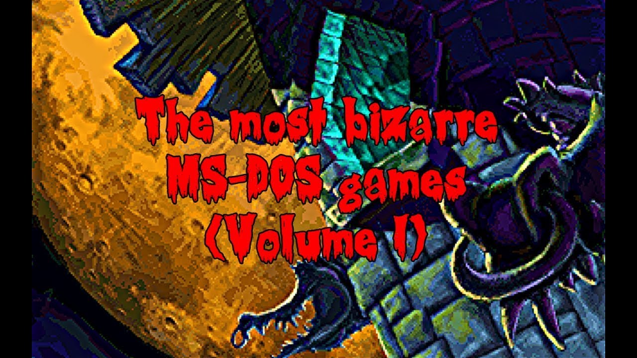 The Most Bizarre MS-DOS Games (Volume I) - YouTube