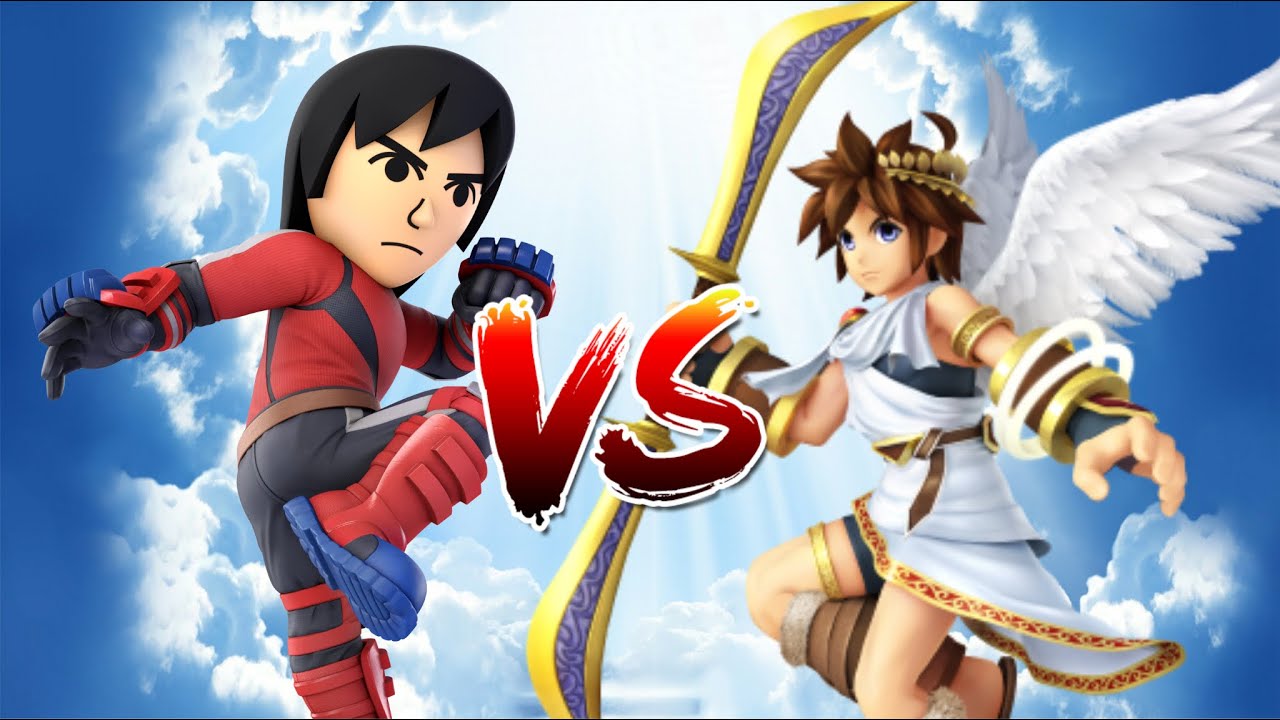 Mii Brawler VS Pit in 8 Player Smashes - YouTube