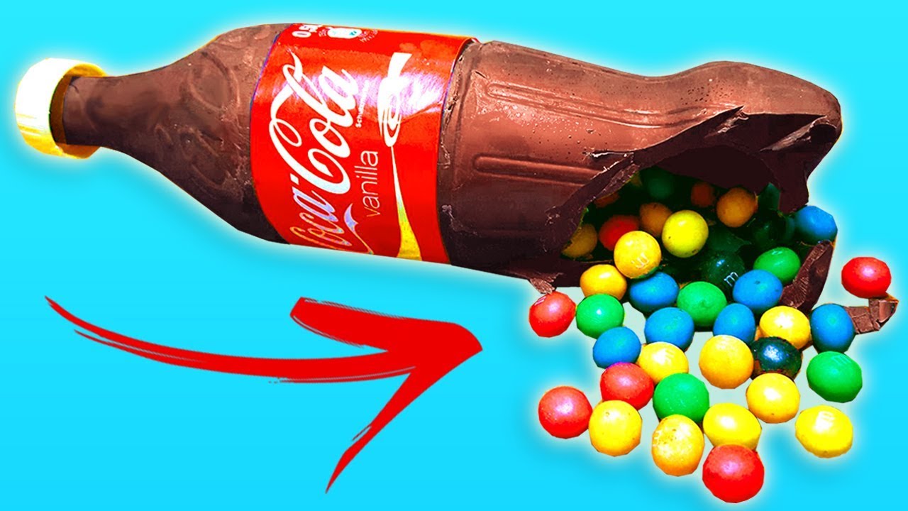 How To Make A CHOCOLATE COKE Bottle - Fun & Easy DIY - YouTube