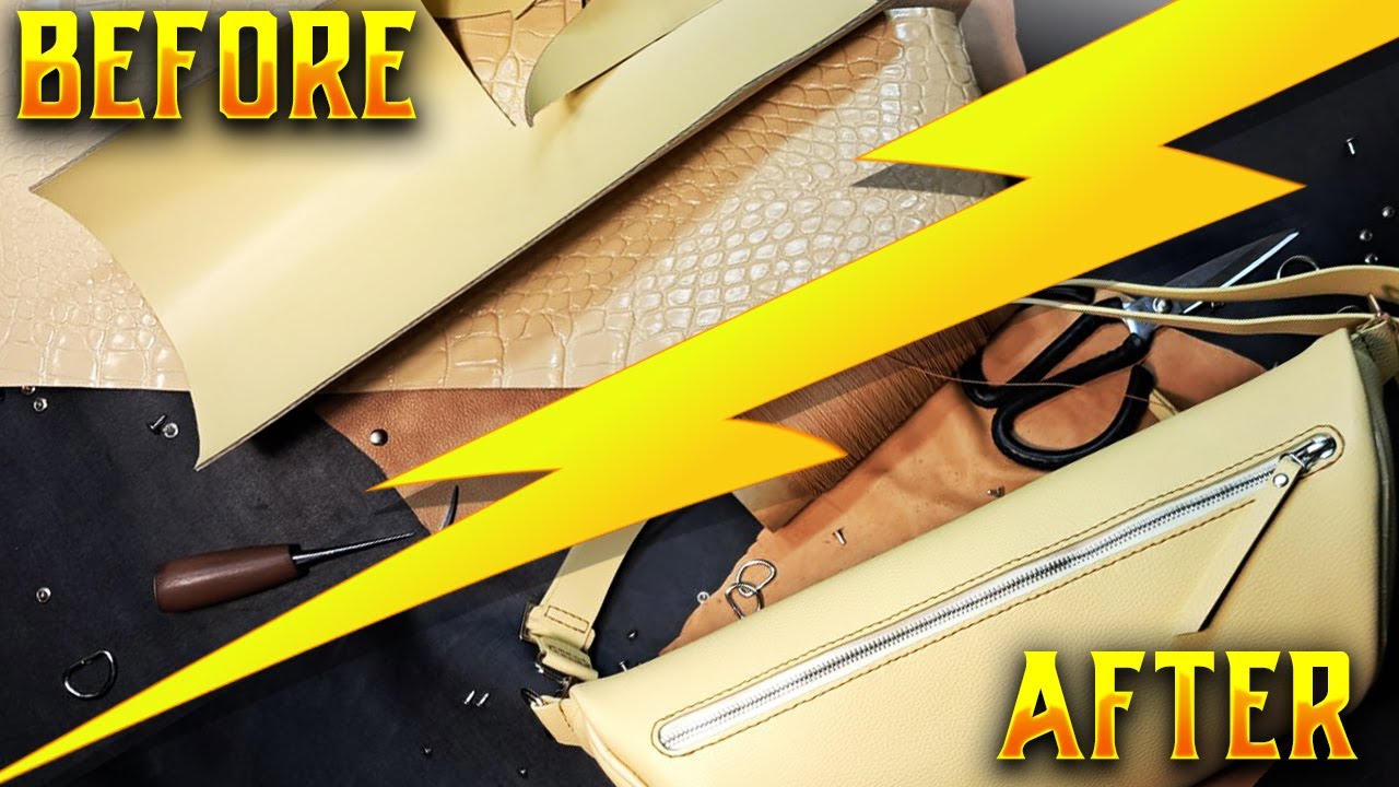 Pattern Sling Bag - Tutorial - pattern download - DIY - Part 2 - YouTube