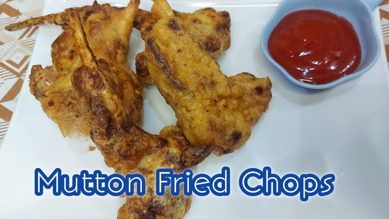 Crispy Mutton Fried chops | Mutton Chaap Fry Recipe | Bakra Eid Special ...