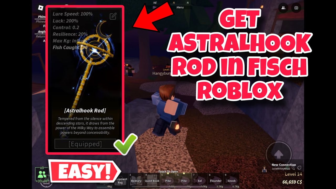 How To GET ASTRALHOOK ROD in Fisch Roblox — Eclipsera - YouTube