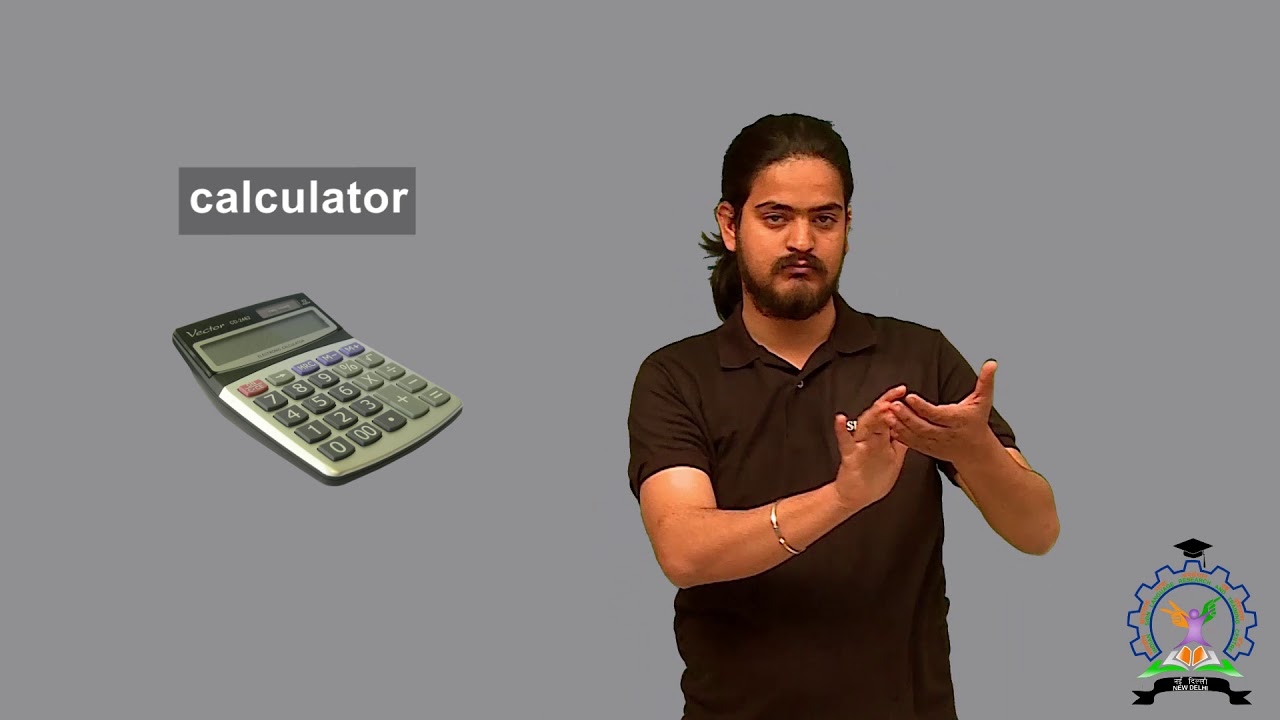 calculator (sign 2) - YouTube