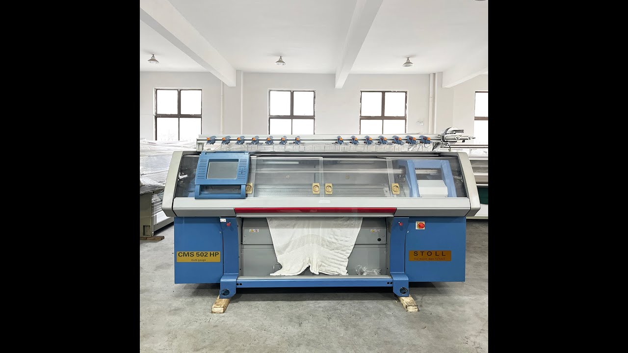 Stoll CMS 502 E6.2 2012 Second-hand Computerized Knitting Machines# ...