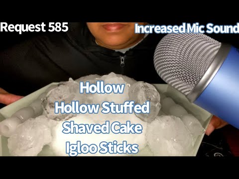Ice ASMR - Request 585 - Shaved | Igloo Sticks | Hollow | Stuffed ...