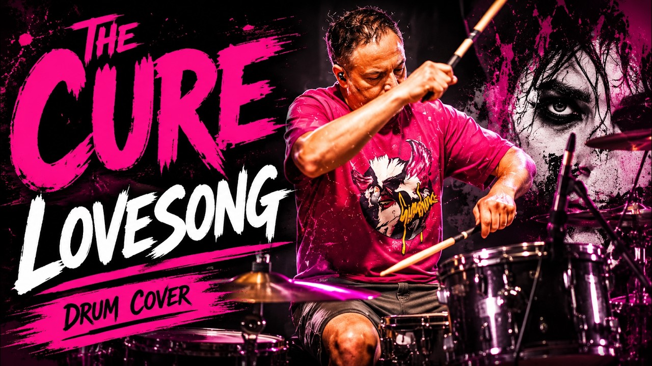 The Cure - Lovesong [Drum Cover] - YouTube
