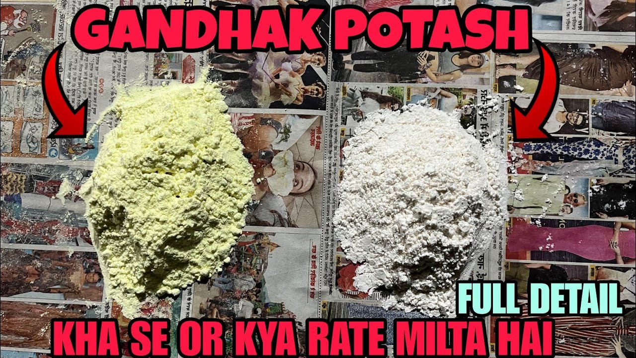 Gandhak Potash Gun 🤯 | Gandhak Potash | Potash Gun 🤯 Gandhak Potash kha ...