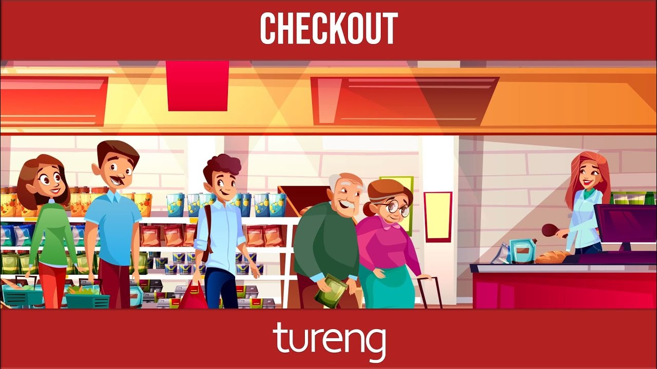 Common English Words by Tureng - Checkout - YouTube
