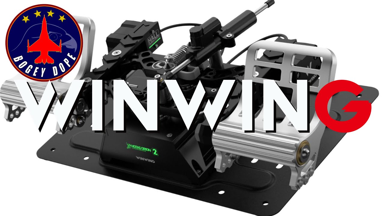 WinWing ORION 2 RUDDER PEDALS (SKYWALKER) - FULL SETUP AND REVIEW - YouTube