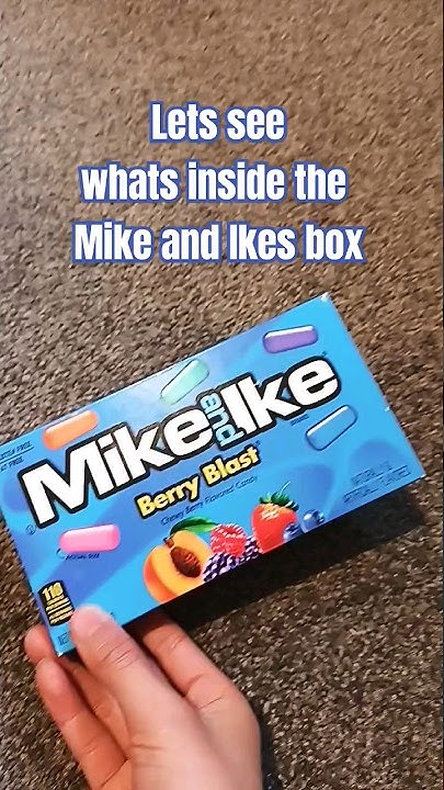 What's in the Mike and Ikes box??? - YouTube