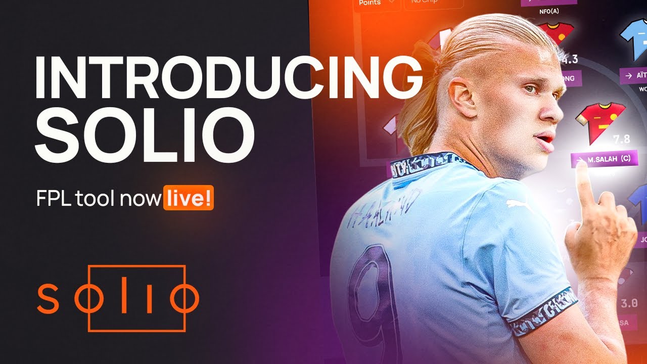 Introducing Solio: A New FPL Tool - YouTube