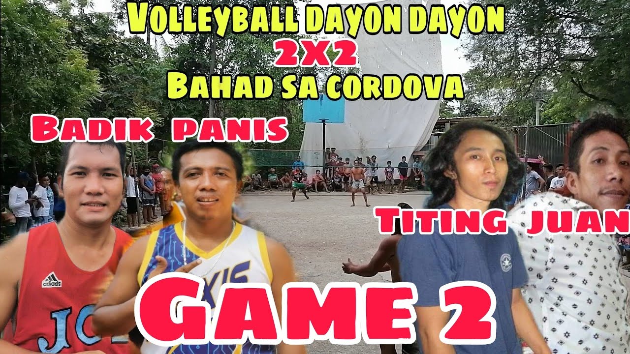 Game 2 Badik/Panis vs Titing/Juan | Bahad sa Cordova | DAYON DAYON ...