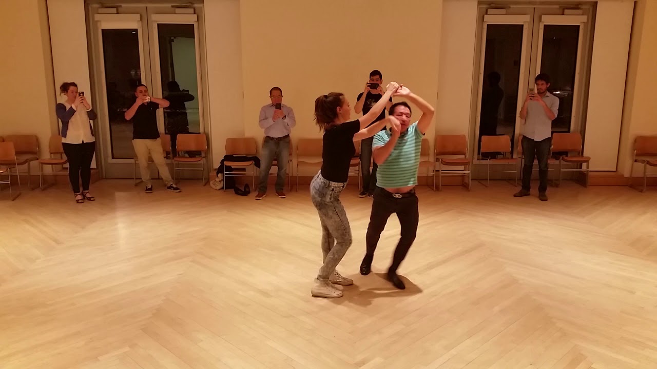 Salsa On2 Intermediate Turn Pattern Combo Partnerwork by Sergio and ...