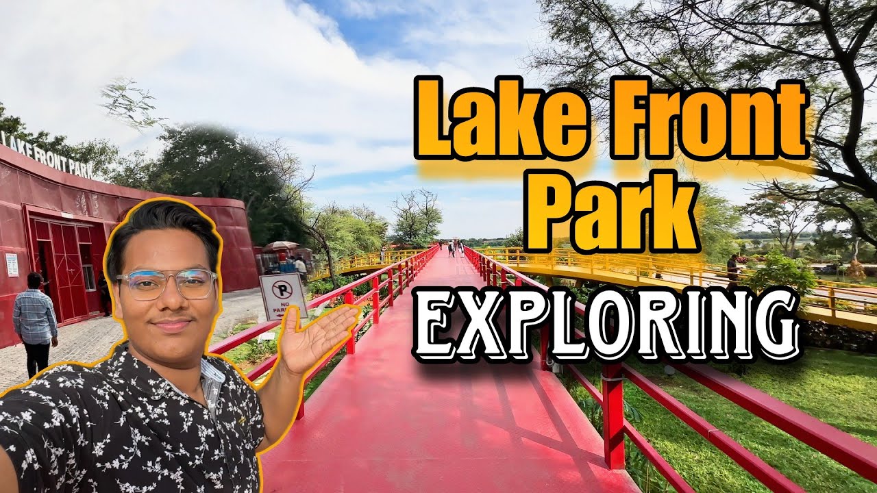 Lake Front Park Necklace Road Hussain Sagar Hyderabad | Beautiful Park ...