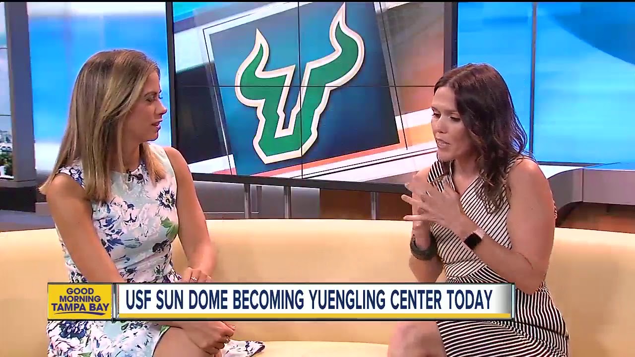 Longtime Tampa events venue becomes Yuengling Center - YouTube