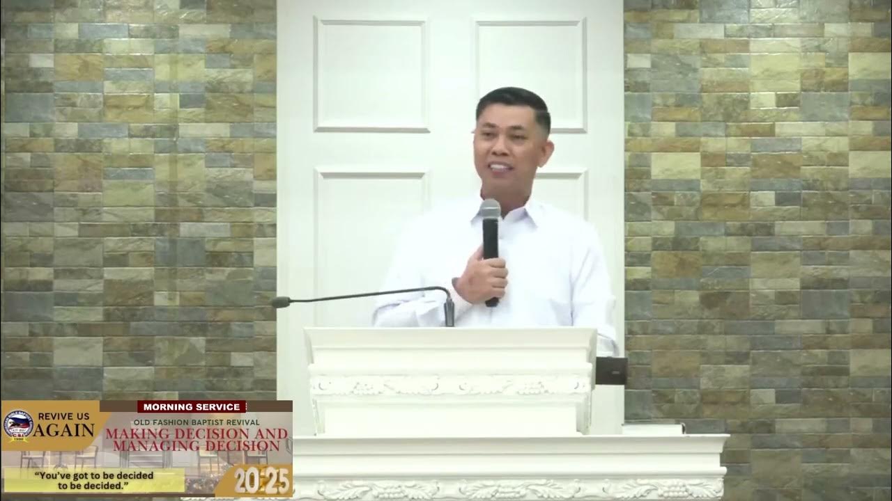 DECISION Part 1 - PTR. LOUIE DELA CRUZ - YouTube