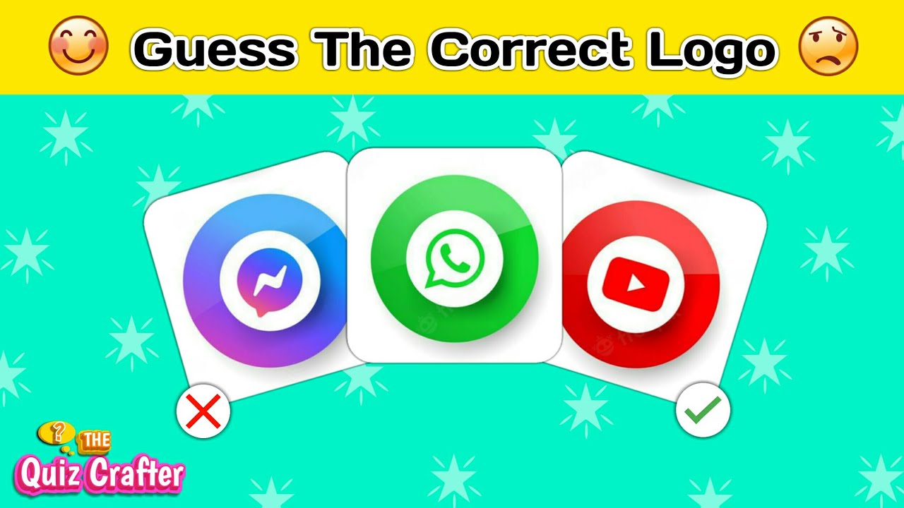 Guess the Correct social media logo | Quiz 01 - YouTube