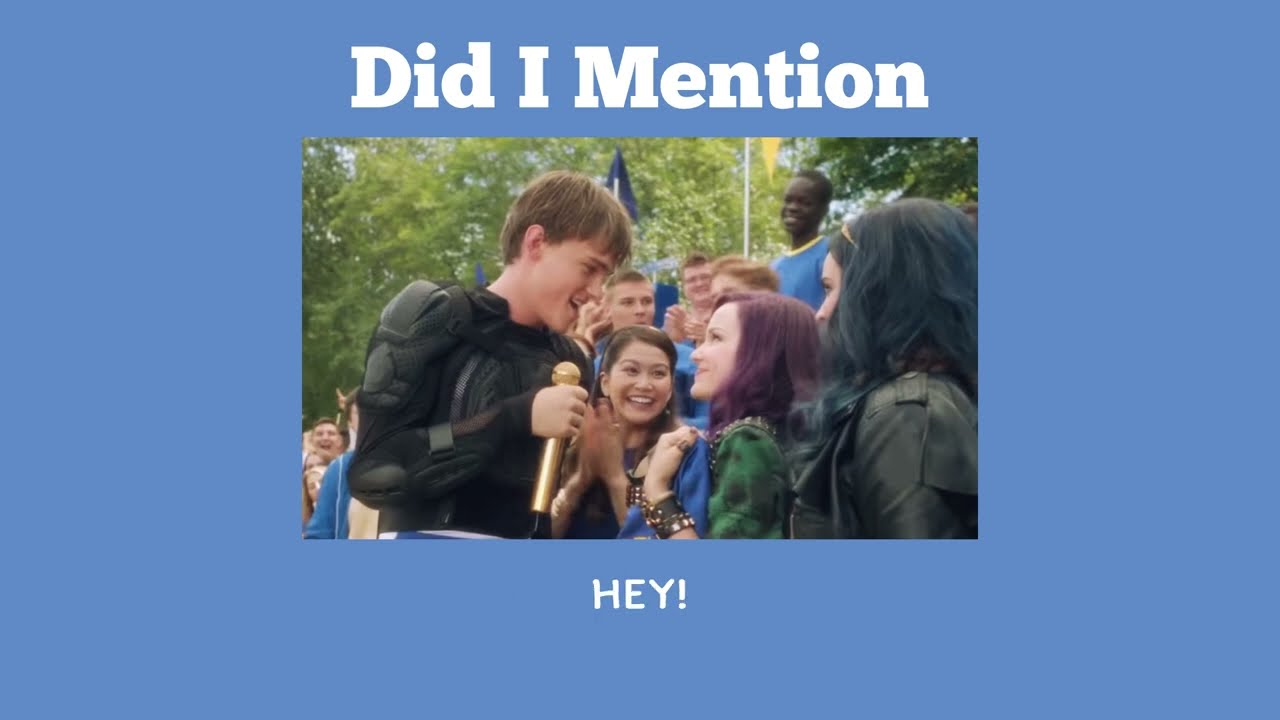 Jeff Lewis - Did I Mention (Descendants) //thaisub - YouTube