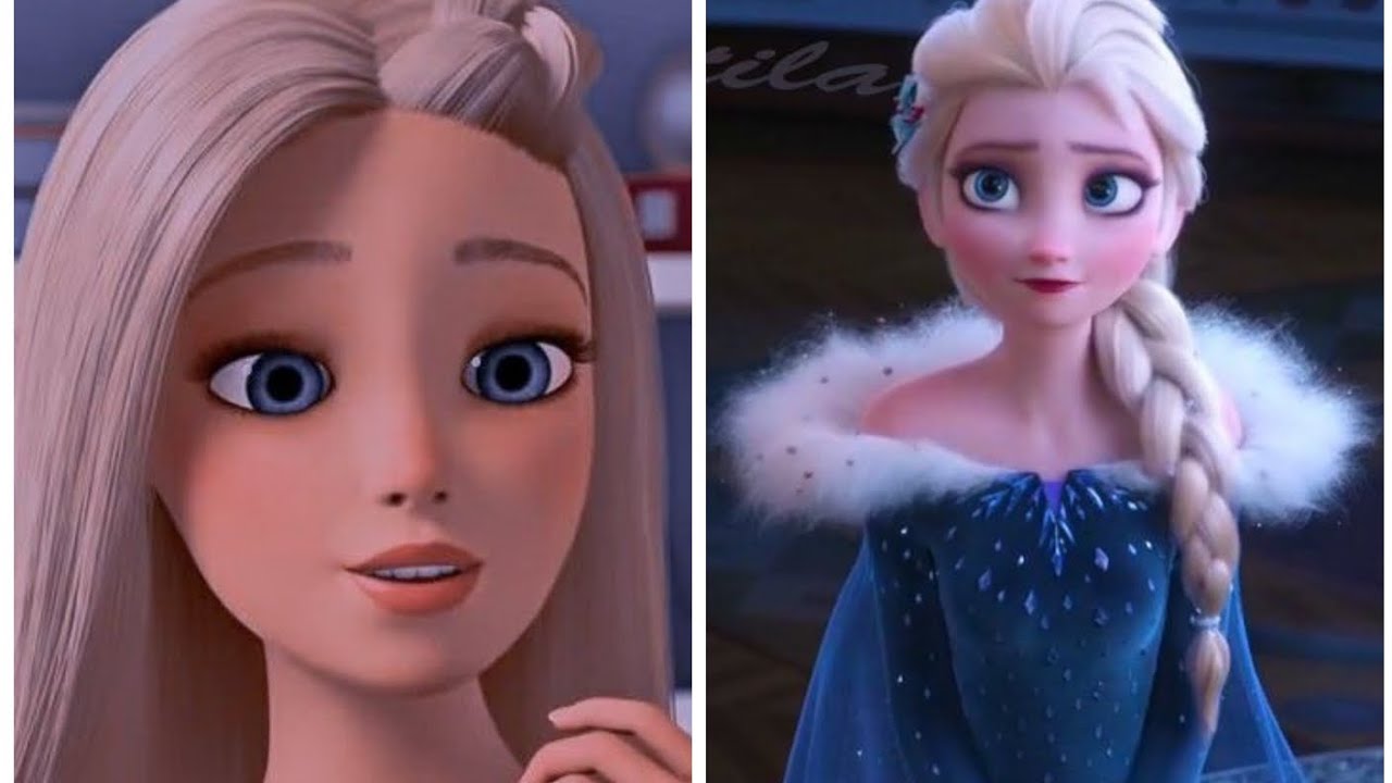 Barbie💕💫 VS Elsa💙💫 | Versus Vibes - YouTube