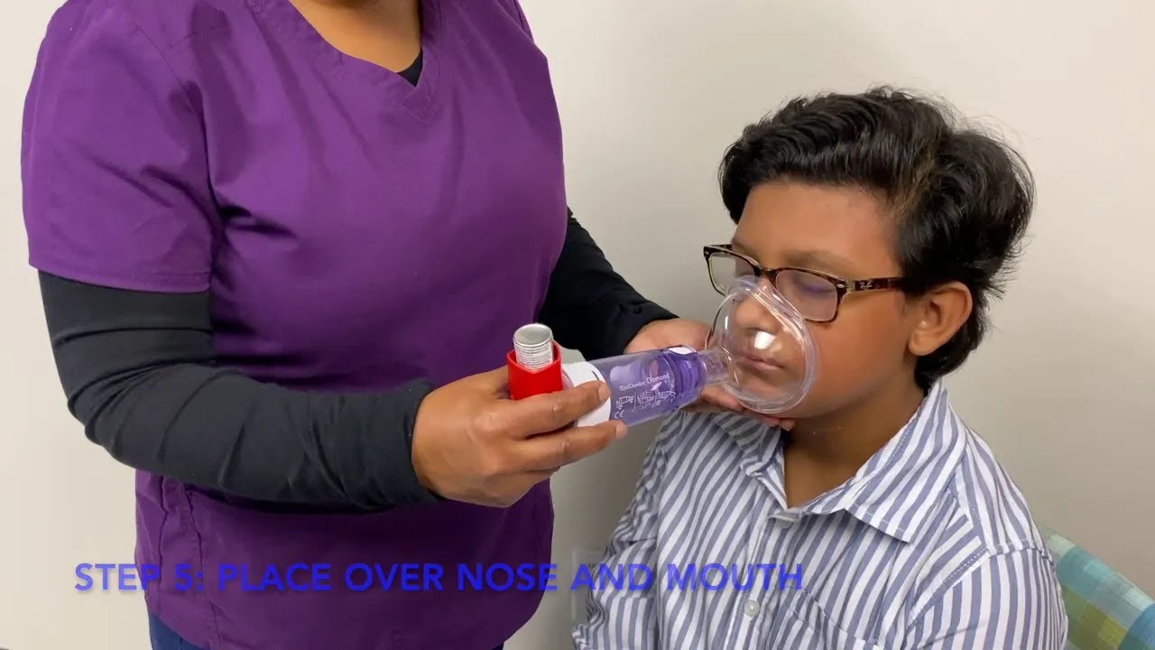 Fortify Children's Health Asthma Video: How to Use a Spacer with a Mask ...