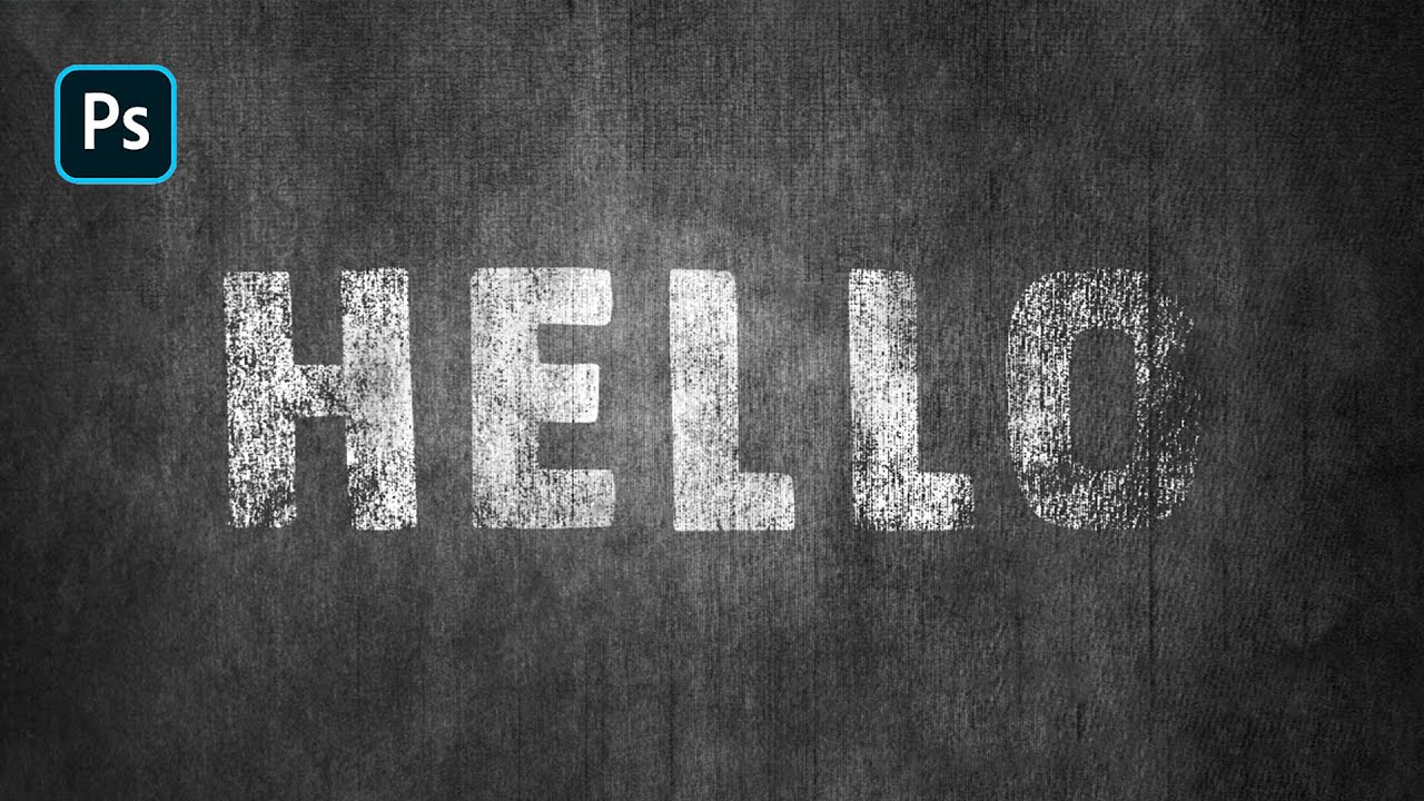 Blend faded text on the object - photoshop - YouTube