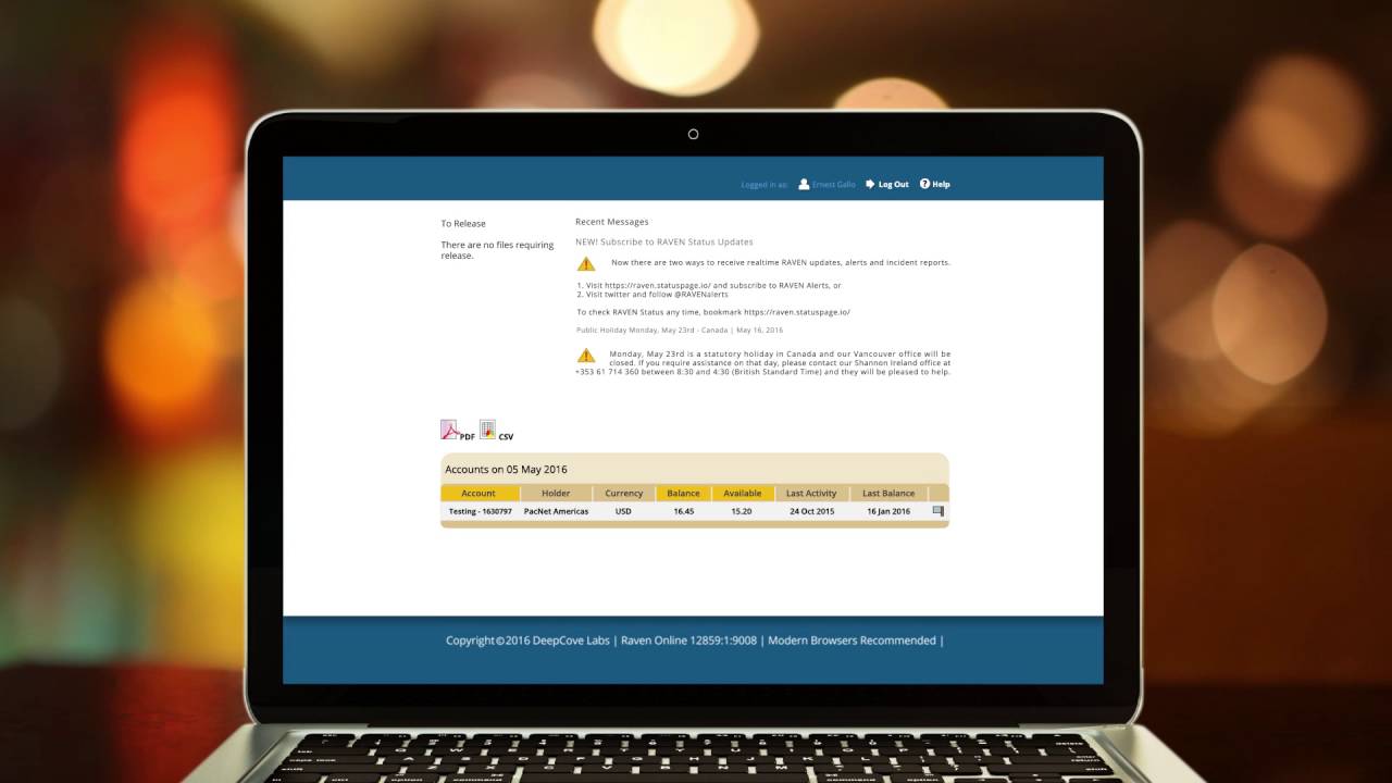 PacNet Services Ltd. - Raven Online - YouTube