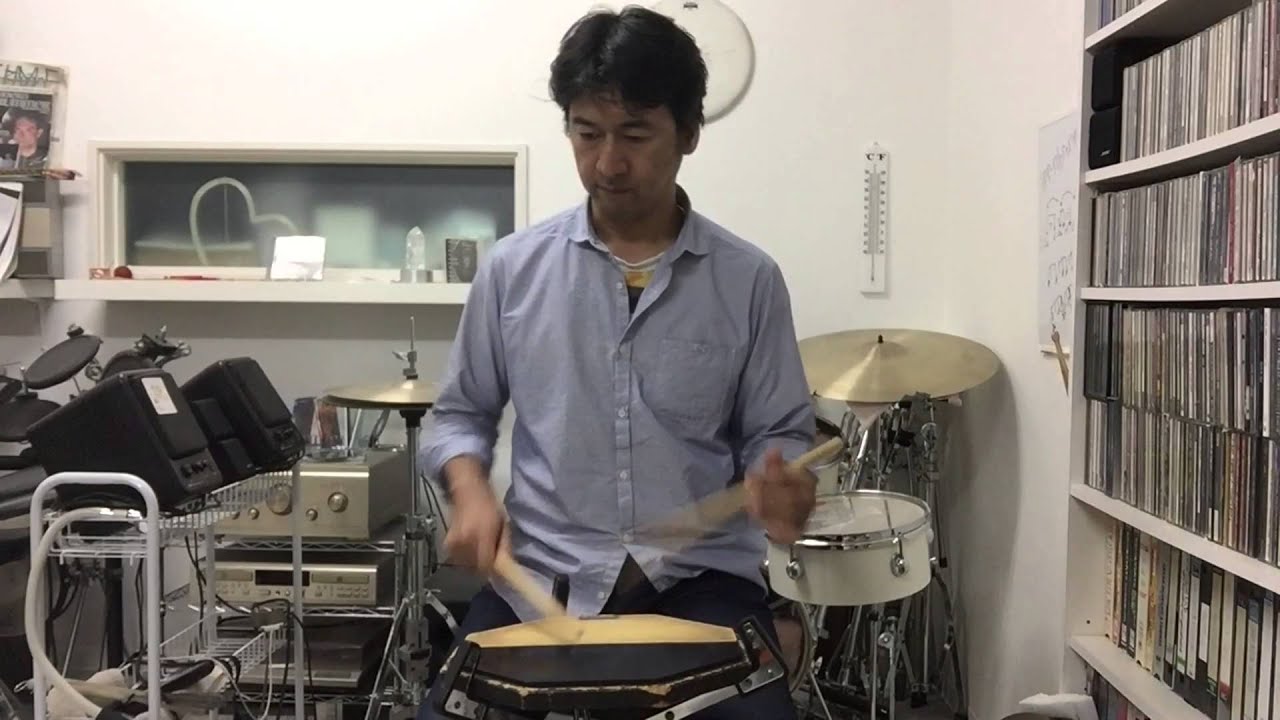 Charles Wilcoxon All American Drummer Solo No.14 ルーディメンツ ドラムスクール - YouTube