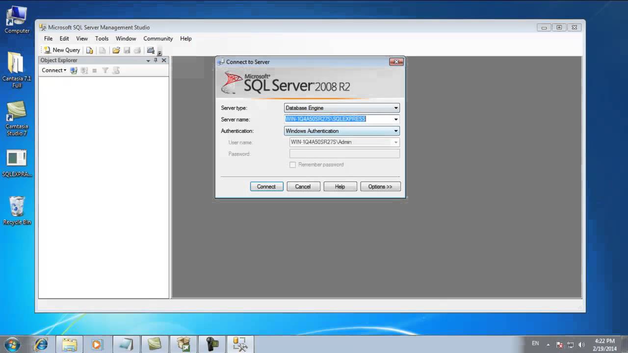 how to install SQL2008 - YouTube