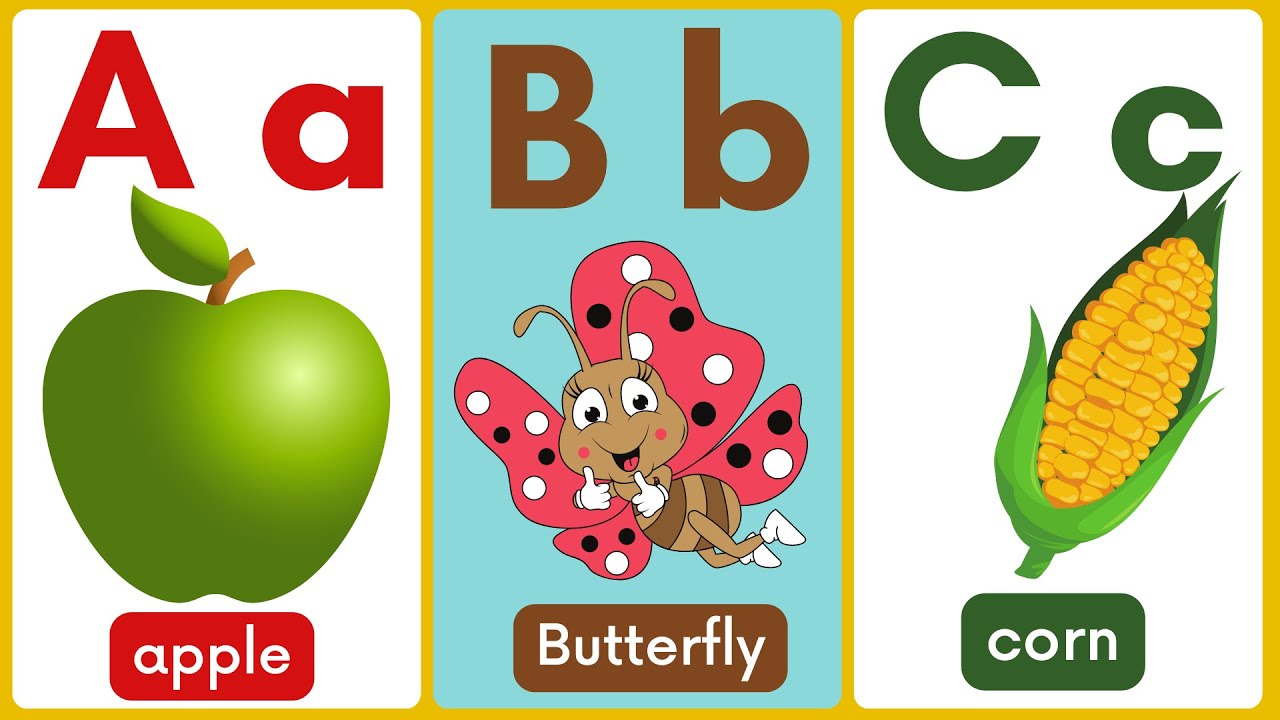 ABC | Alphabet songs for kids | Nursery rhymes | A for Apple | Abcd ...