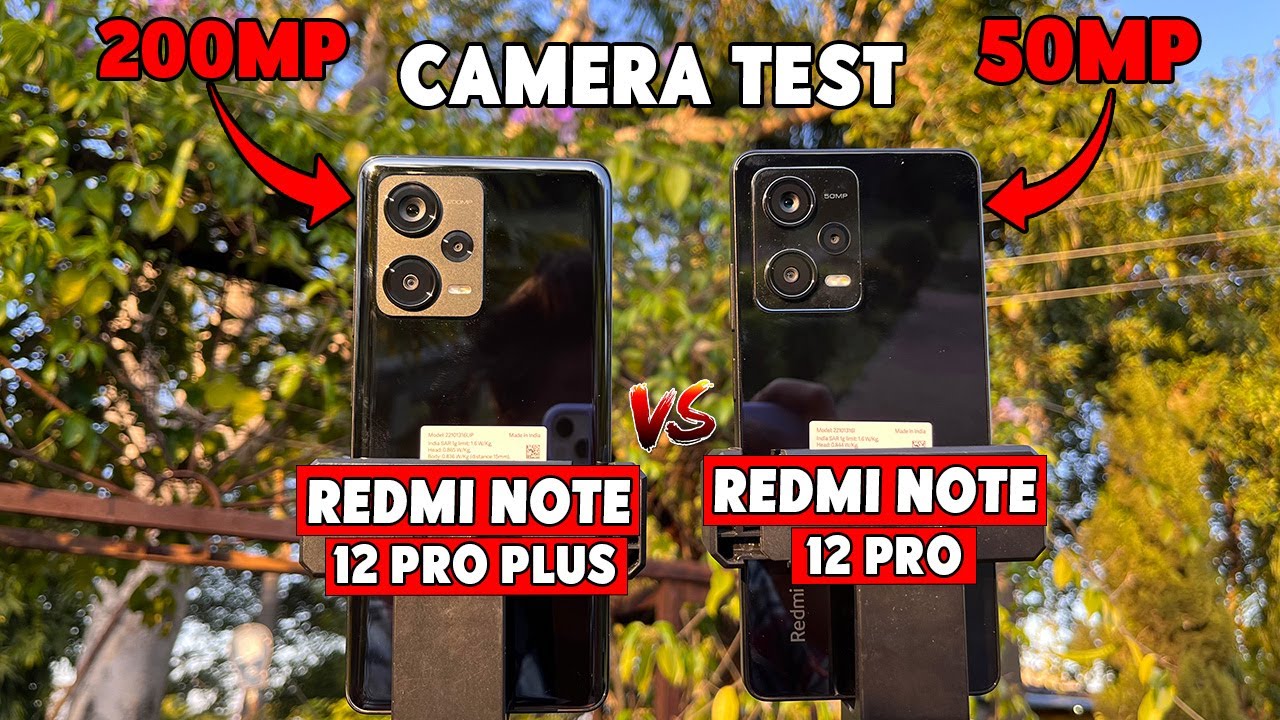 Redmi Note 12 Pro Plus Vs Redmi Note 12 Pro Camera Test 📷🔥 | 200MP Vs ...