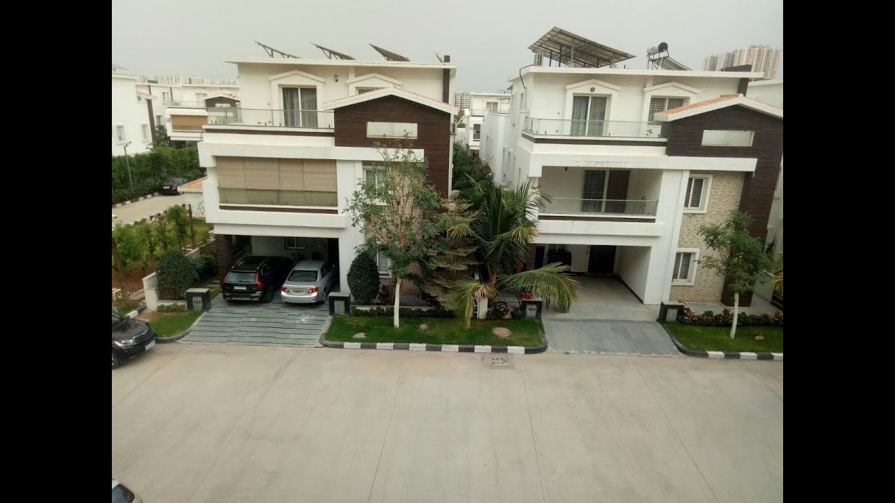 luxuries villas l Gated Community Villa For In Hyderabad Very Near To ...