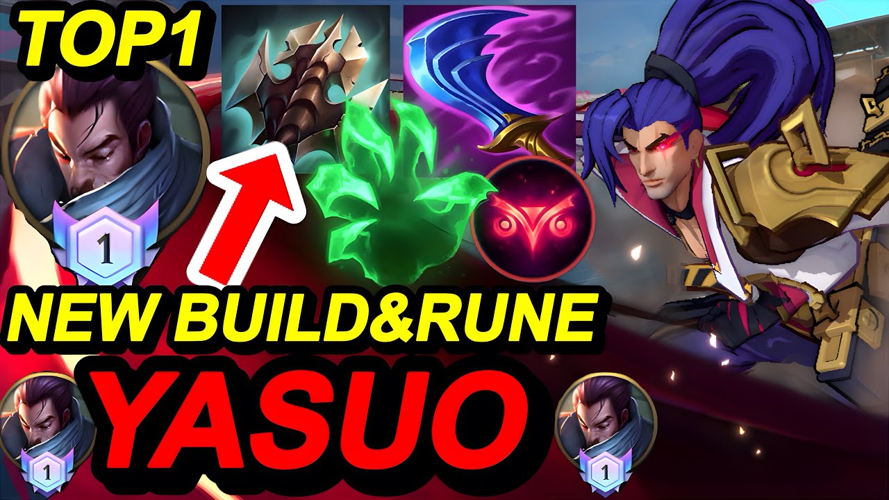 Wild Rift China Top1 Yasuo Mid - China New Season Rank Gameplay - Build ...
