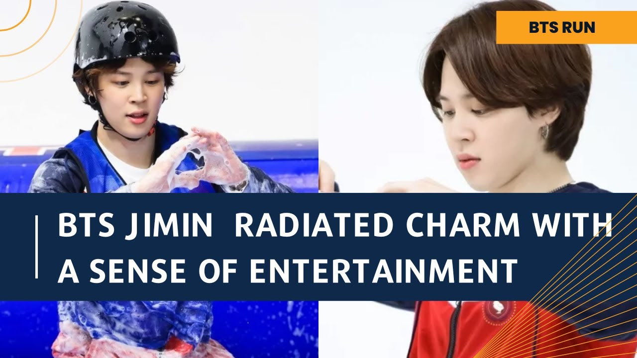 BTS Jimin radiated charm with a sense of entertainment that throws his ...
