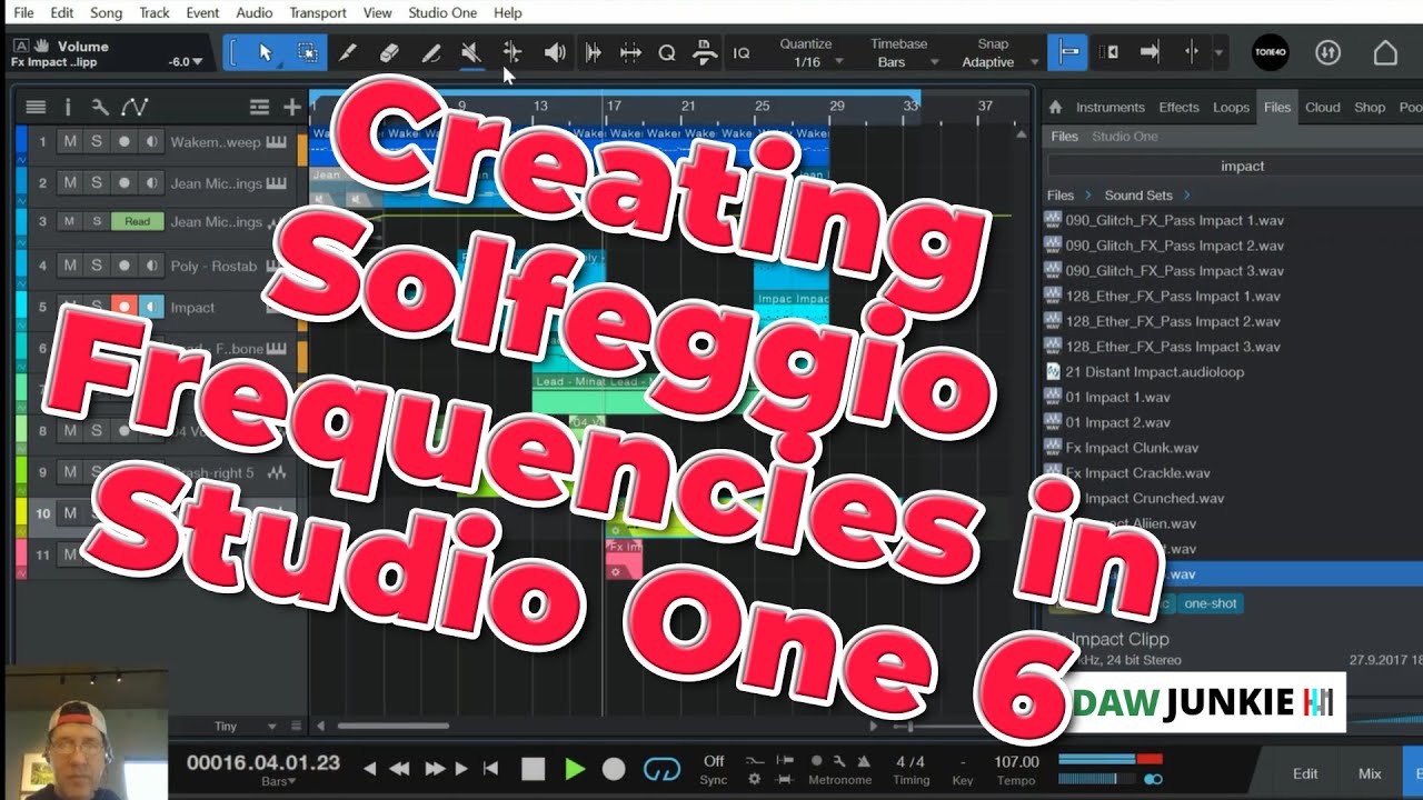 Creating Solfeggio Frequencies and Odd Tunings in Studio One 6 - YouTube