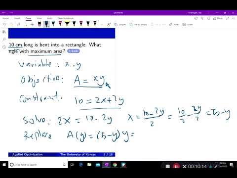 4 7 Applied Optimization, Part One, Introduction and Methods - YouTube