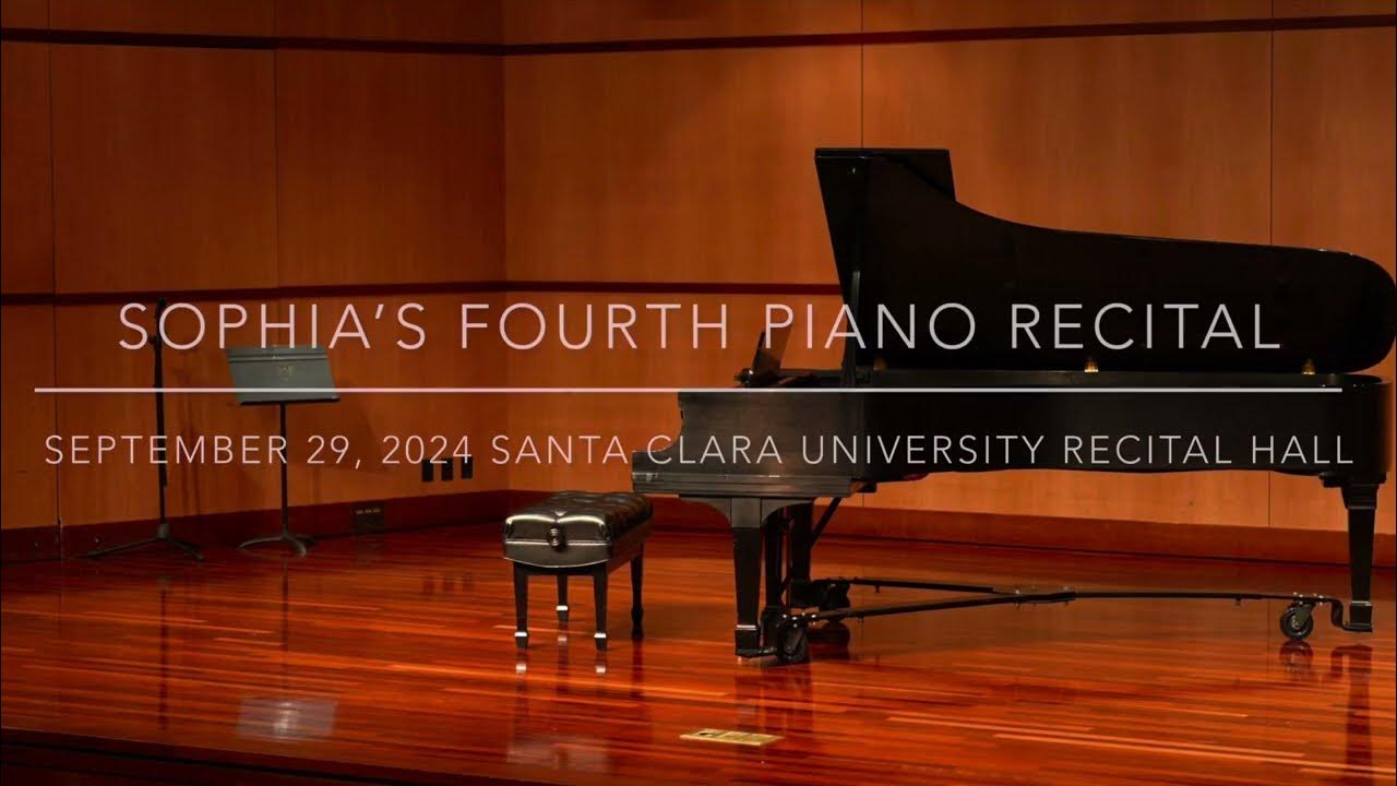 Sophia’s Fourth Piano Recital - YouTube