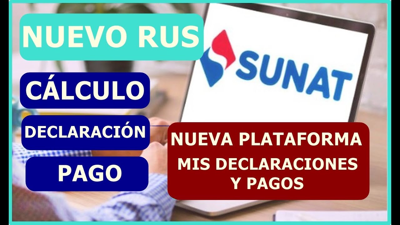 Nueva Plataforma DeclaraciÓn Y Pago De Nuevo Rus Peru Sunat Youtube