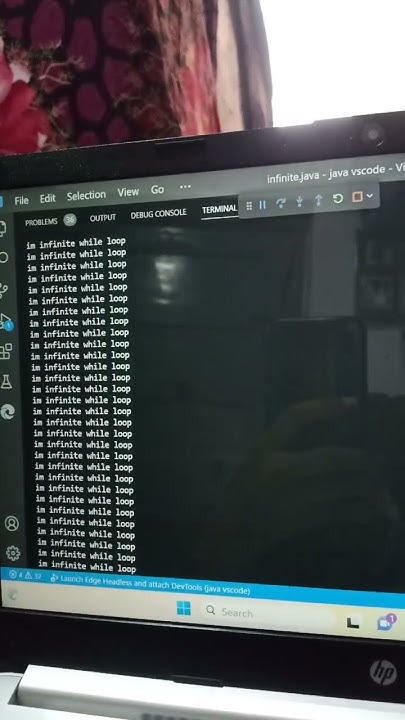 Javacode Javaprogramming How To Create Infinite While Loop 😎 Youtube