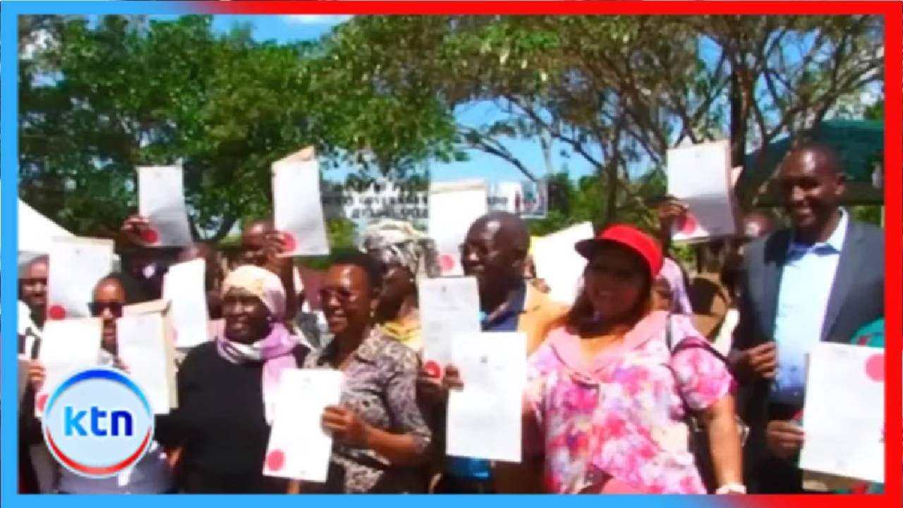 Mikakati ya kukabili utapeli wa ardhi yazinduliwa Kajiado - YouTube