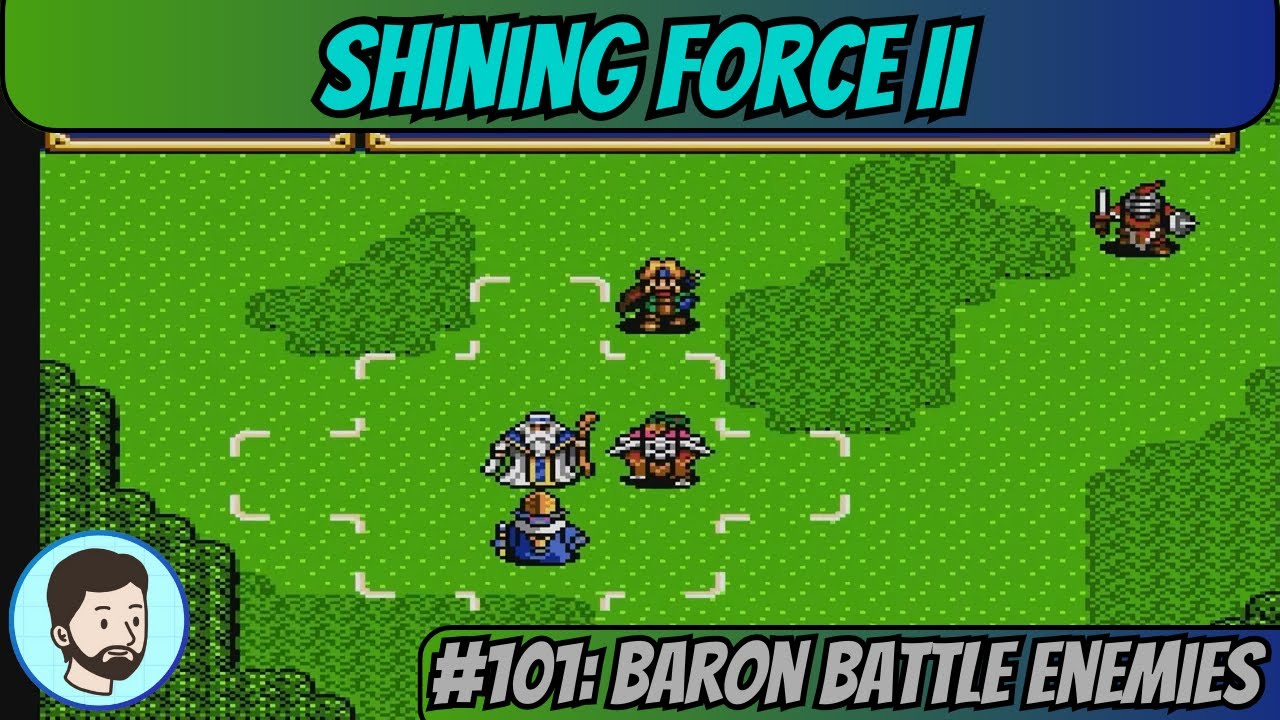 Shining Force II (Mega Drive) - Part 101: Baron Battle Enemies - YouTube